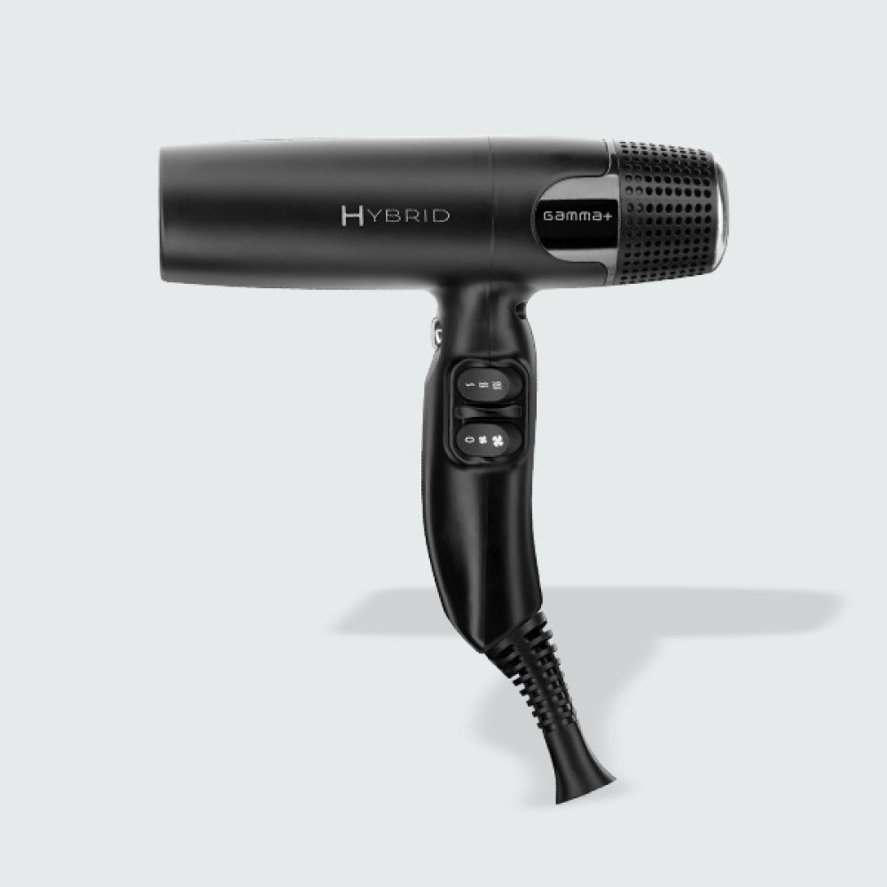 GAMMA PIU Fen za kosu Hybrid Black