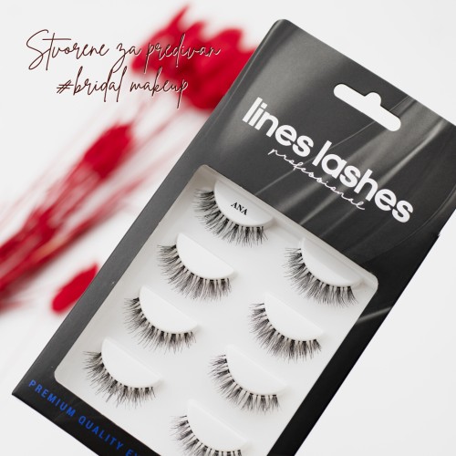 LINES LASHES Strip trepavice Ana Light Multipack