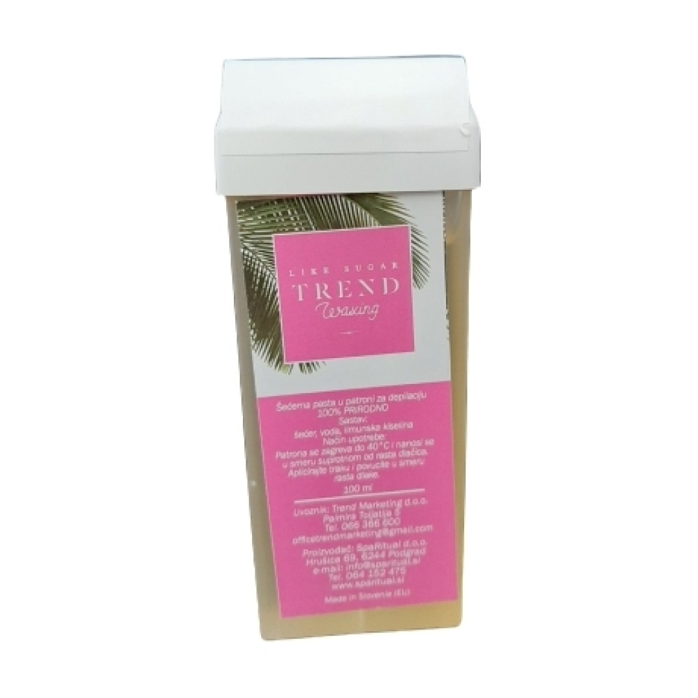 LIKE SUGAR TREND WAXING Šećerna pasta za depilaciju u patroni 150ml